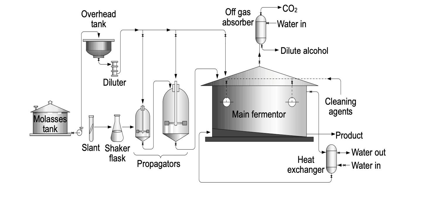 Ethanol Production: Processes, Microbial Production, and Advantages ...